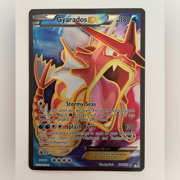 Pokemon | Toys | Gyarados Ex 14 Pokmon Breakpoint | Poshmark